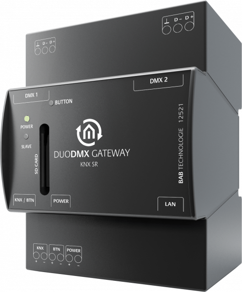 DUODMX GATEWAY - KNX DMX UND POE