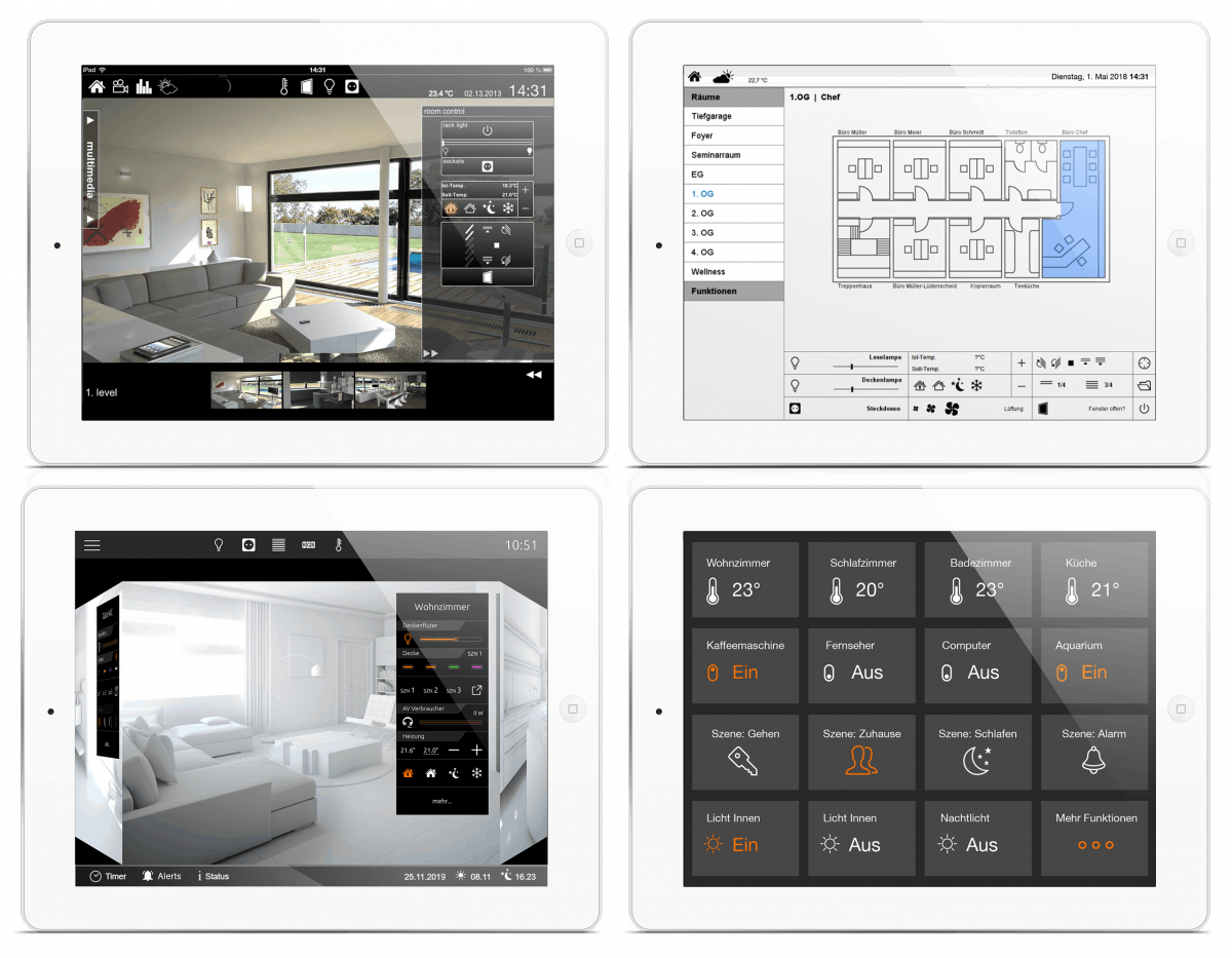 EIBPORT V3 - KNX Home Server for building visualisation & automation