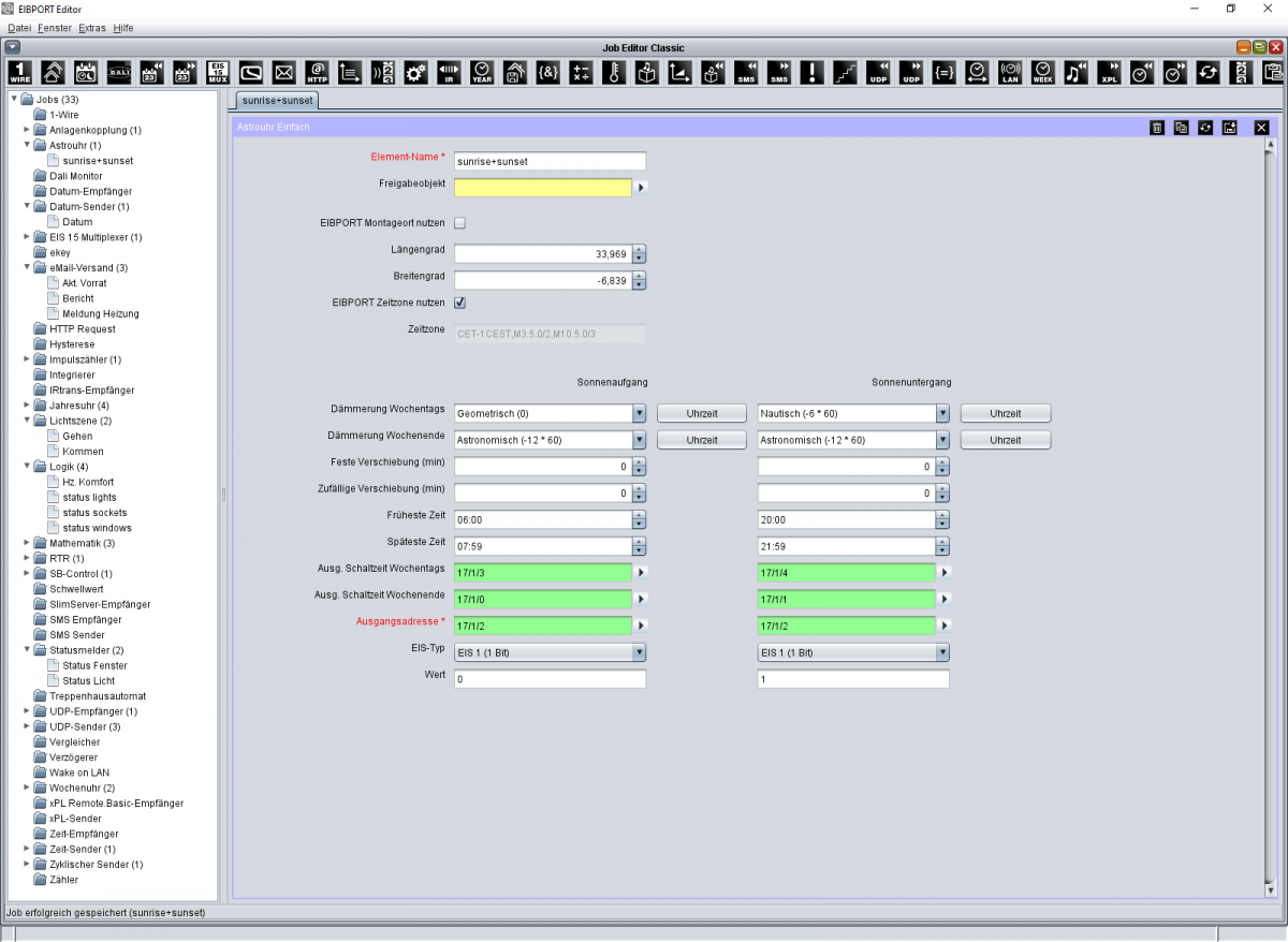 EIBPORT V3 - KNX Home Server for building visualisation & automation